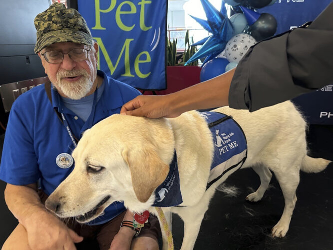 Philadelphia airport celebrates its brigade of stress-busting therapy ...